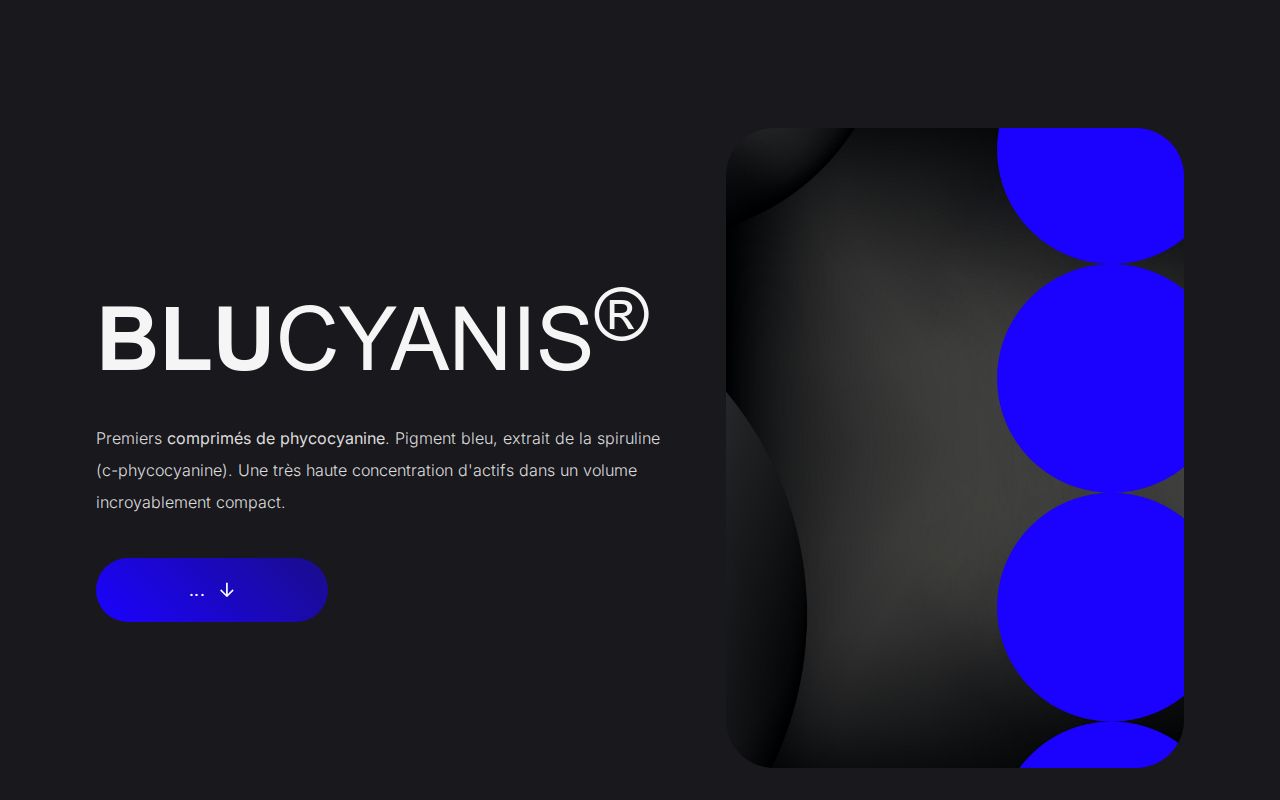 Comprimés phycocyanine - Blucyanis